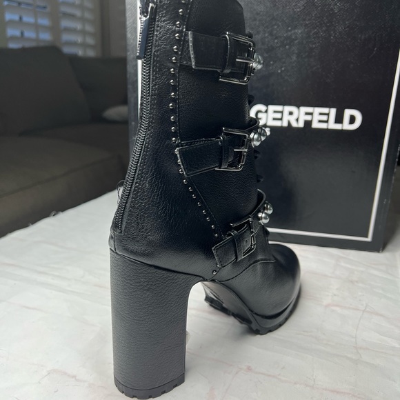 Karl Lagerfeld | Shoes | Karl Lagerfeld Paris Lennon Boots | Poshmark